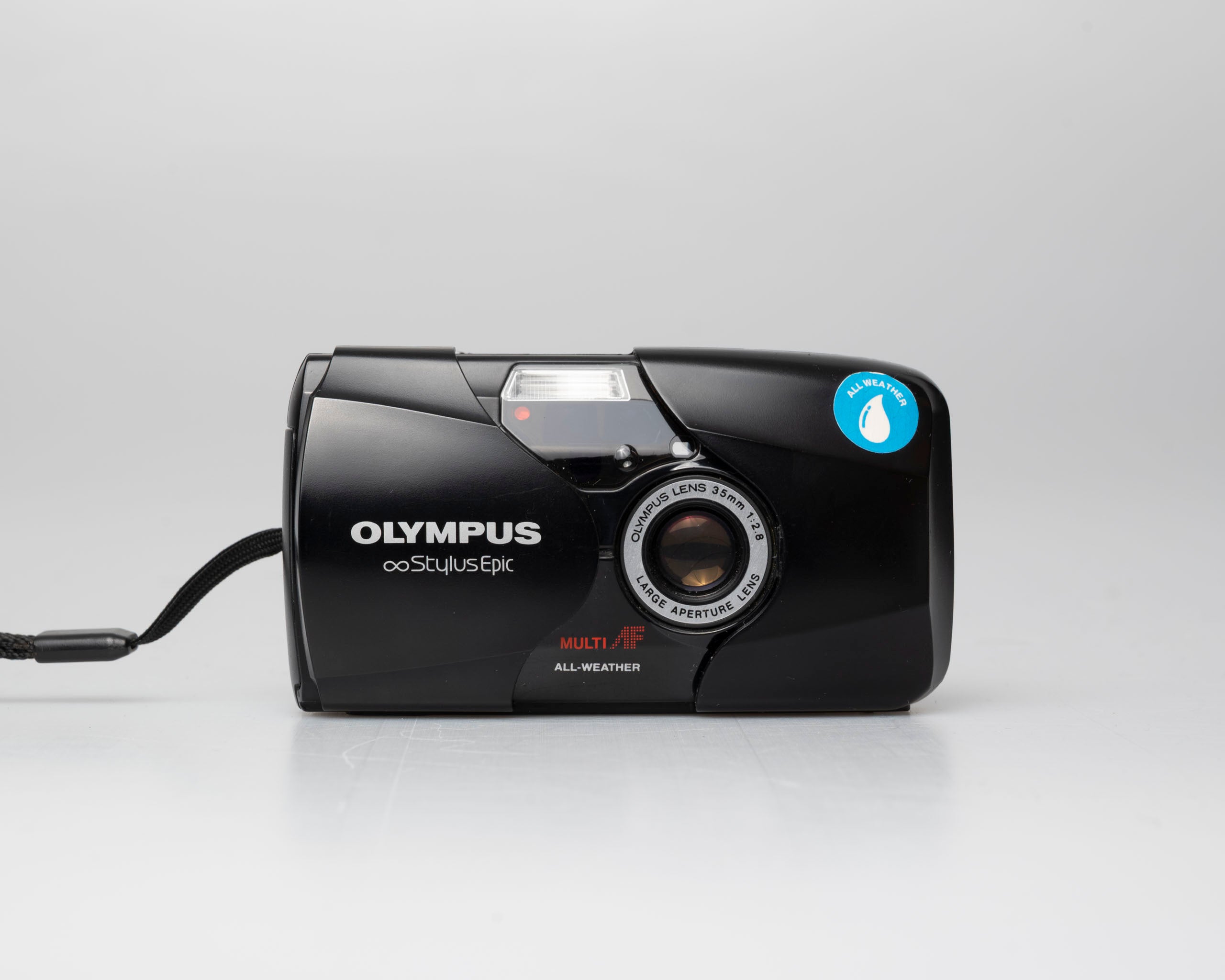 Olympus ∞ Stylus Epic (aka mju II) 35mm film camera w/ case (serial 70 ...