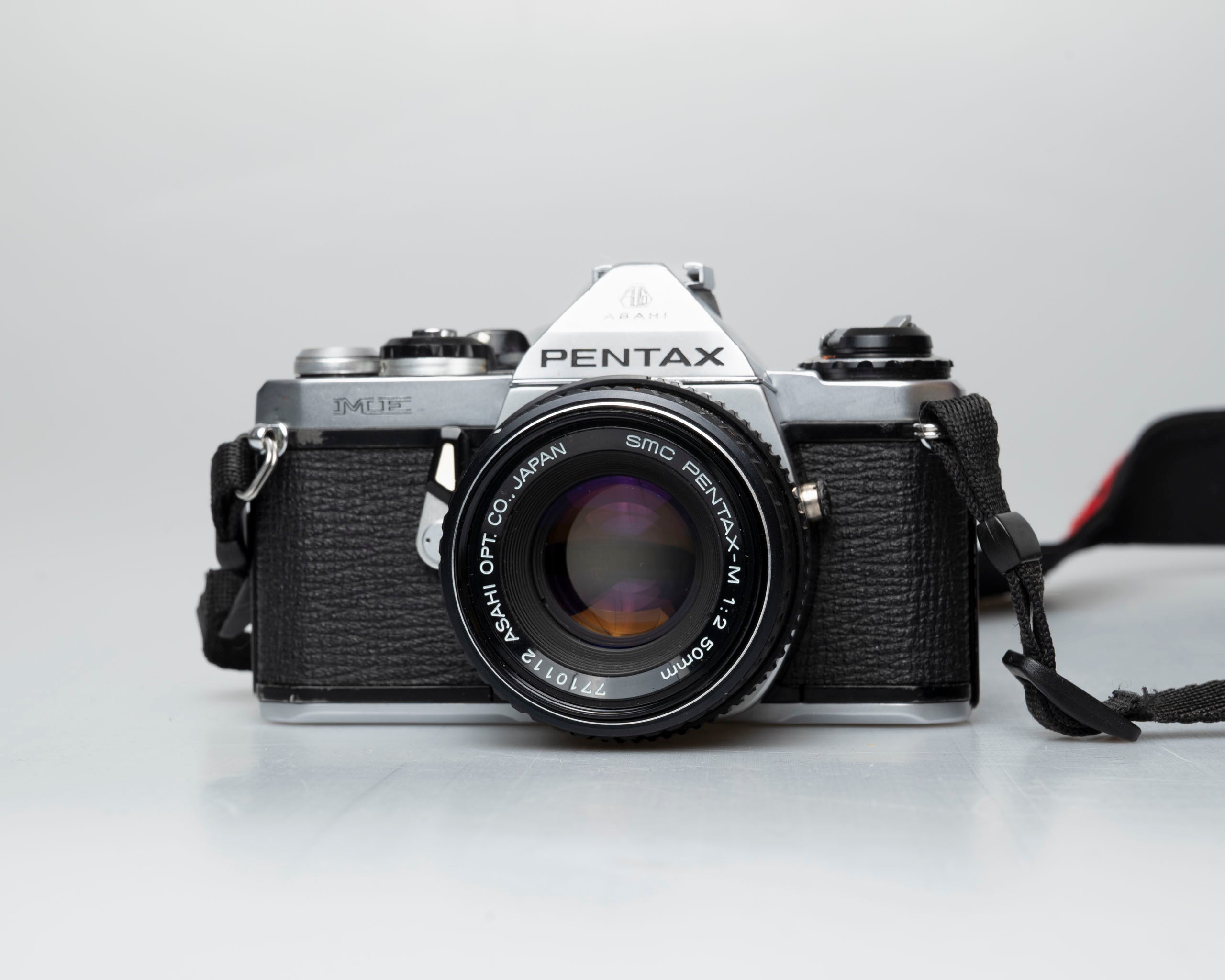 Pentax ME 35mm SLR w/ SMC Pentax M 50mm f2 lens (serial 3704402) – New ...