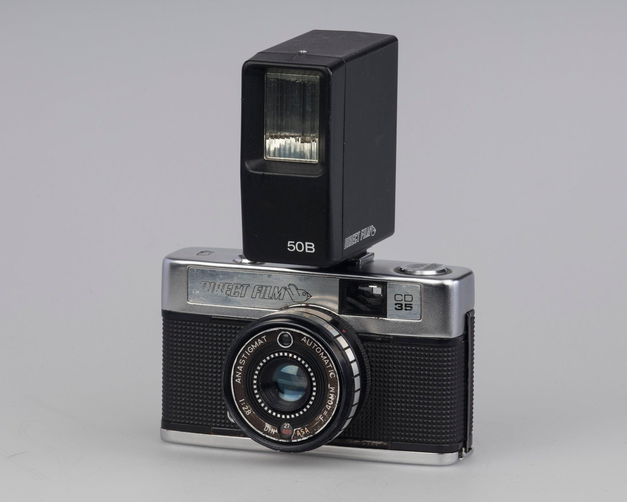 Direct Film CD35 (Halina 35-600) 35mm film camera w/50B flash – New ...