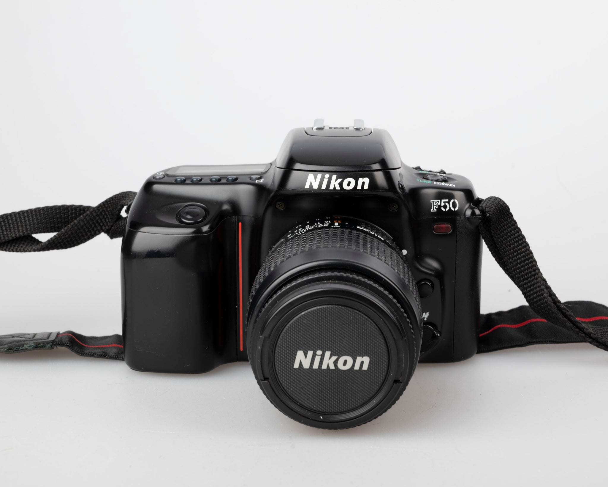 Nikon F50 35mm film SLR zoom outfit w/ AF 35-80mm lens + original boxe ...